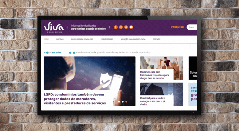 Mural Digital: Tecnologia auxilia na comunicação do condomínio